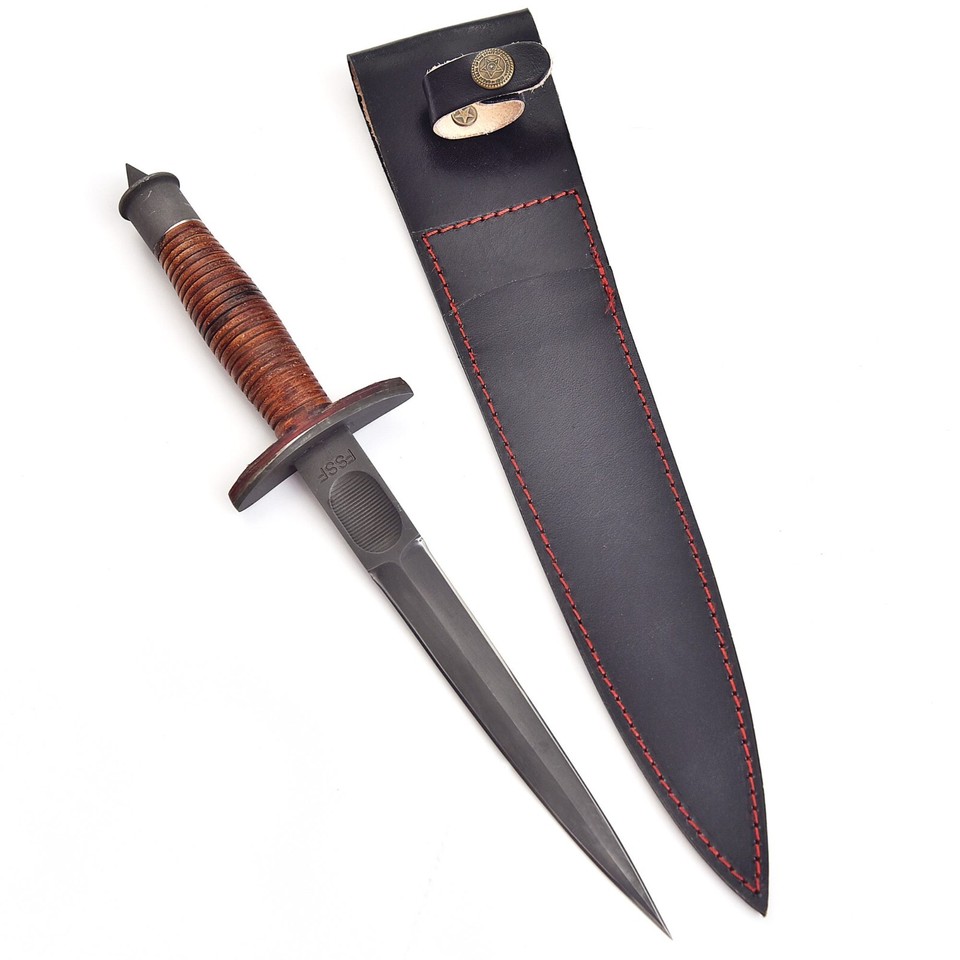 Vintage CASE V-42 Dagger US Special Forces WWII Dagger Knife Double ...