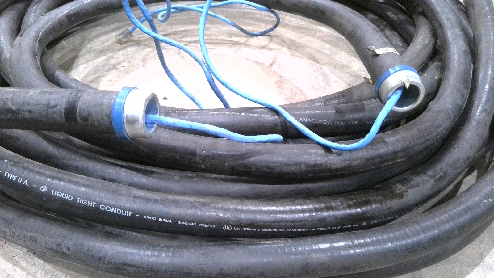ANACONDA SEALTITE 34022 FLEXIBLE CONDUIT, 3/4", W/ ETHERNET CABLE (53 ...