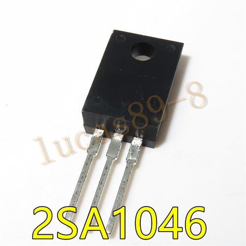 10PCS A1046 2SA1046 Silicon PNP Darlington Power Transistor TO-220F ...