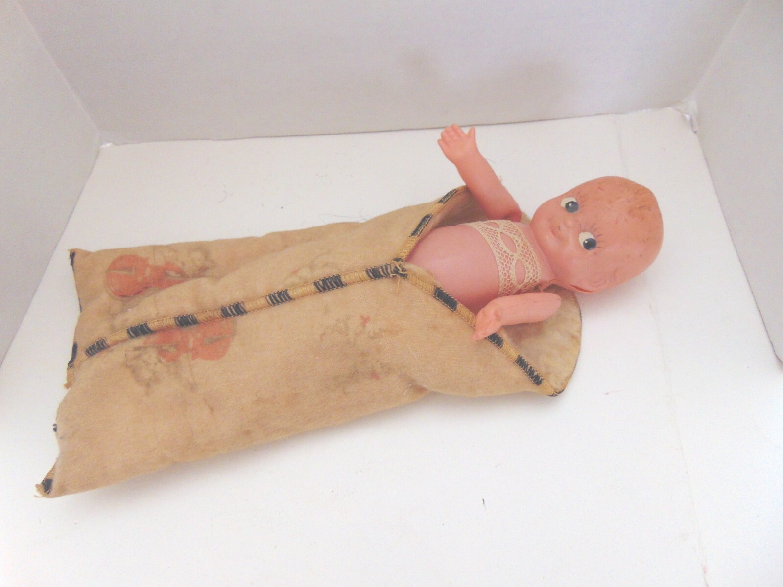 Antique Celluloid Baby In Bunting. All original. Pictured in 1927-28 ...