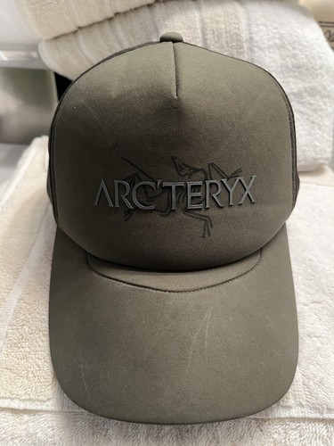 Arc'teryx Bird Trucker Curved Brim Hat Snapback Forage Tatsu Green | eBay