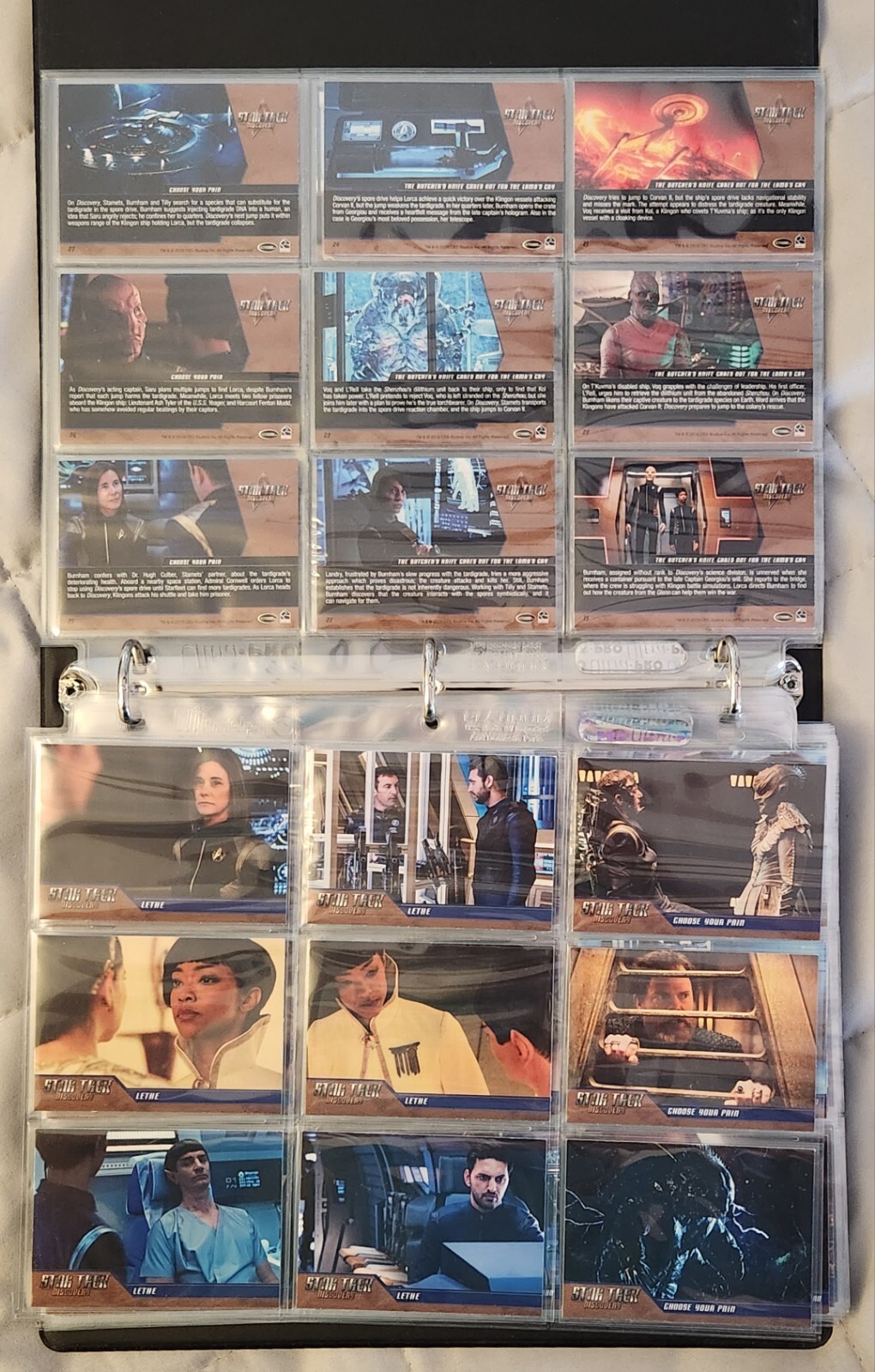 Star Trek Discovery Season One Mini Master Set Subsets Toppers Promos ...
