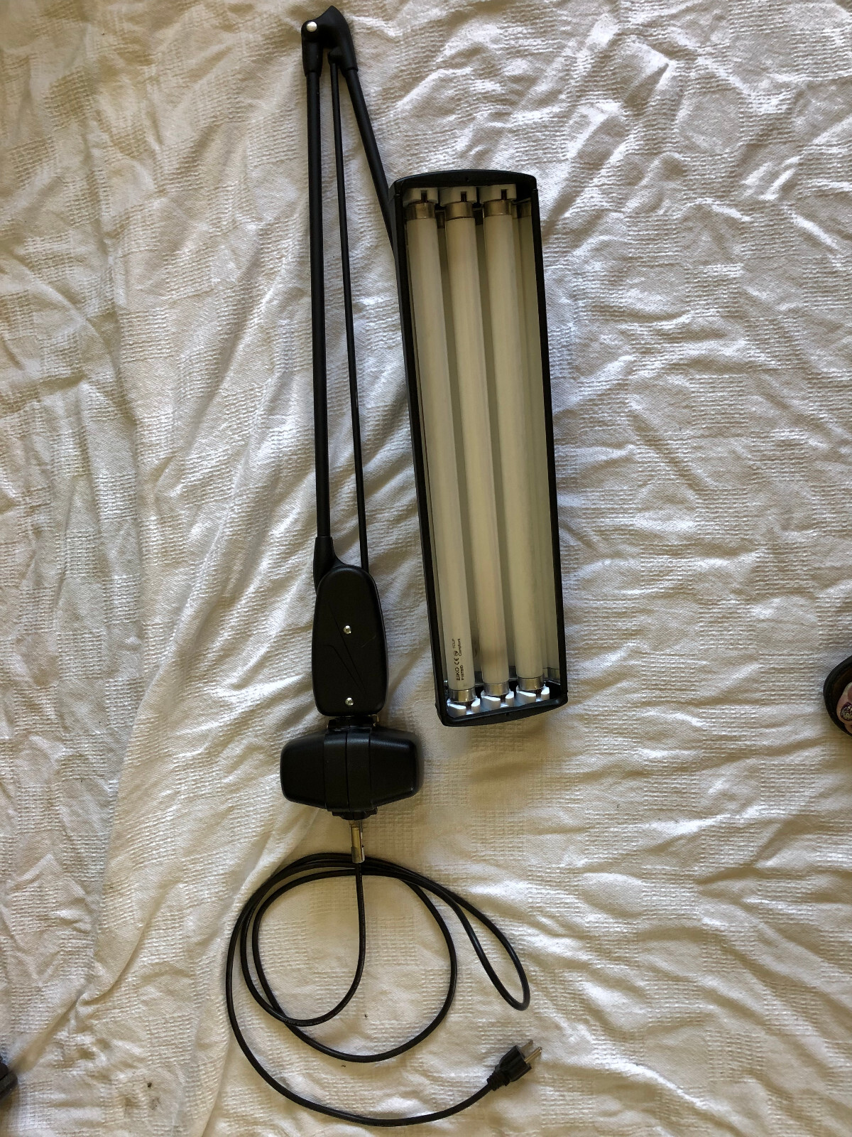 Dazor Fluorescent 45W Pivot Base Light (43″) Model #135C3-Black | eBay