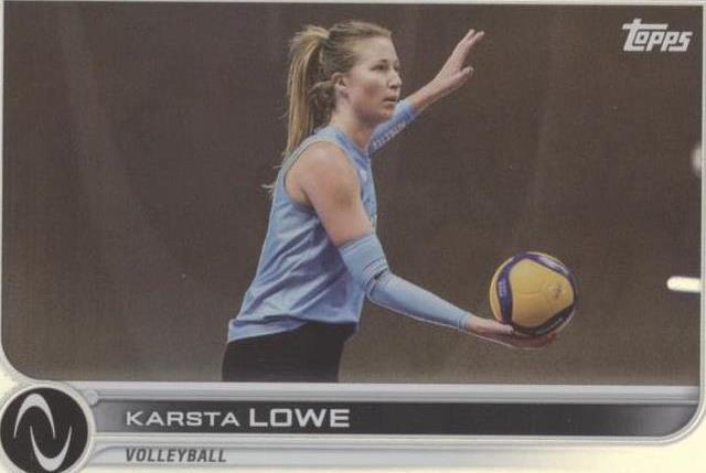 2023 Topps Athletes Unlimited All Sports - Karsta Lowe #60 Rainbow Foil ...