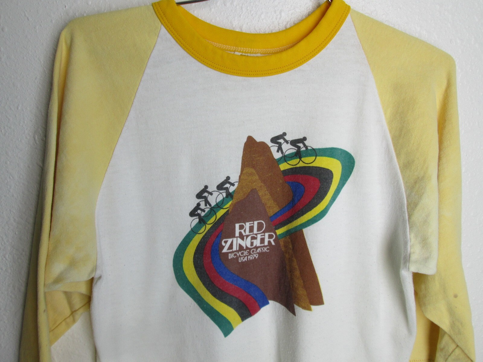 Vintage 1979 Red Zinger Classic bicycle race Boulder … - Gem