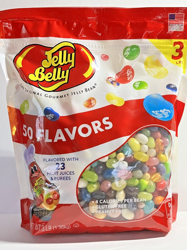 Jelly Belly 50 Flavor Gourmet Jelly Beans, 3 lbs. | eBay