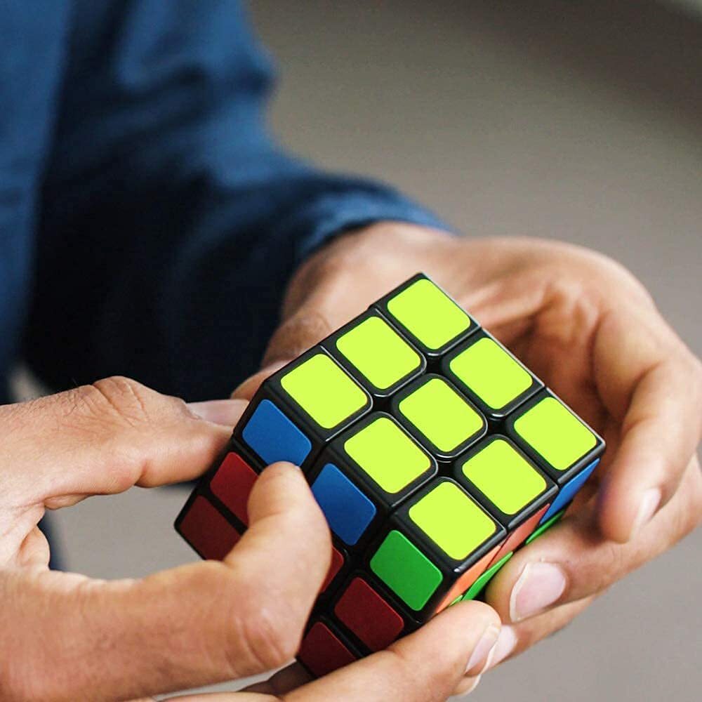 Original Cube 3x3 Rubix Magic Rubic Mind Game Classic Puzzle Kids ...