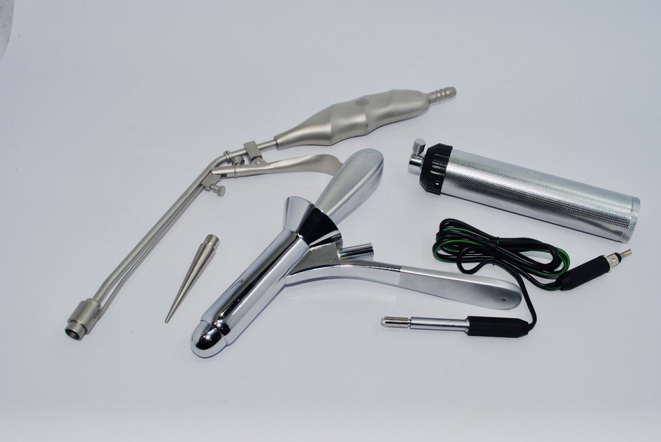 Hemorrhoid Suction Ligator Gun with Kelly Proctoscope Light Source ...