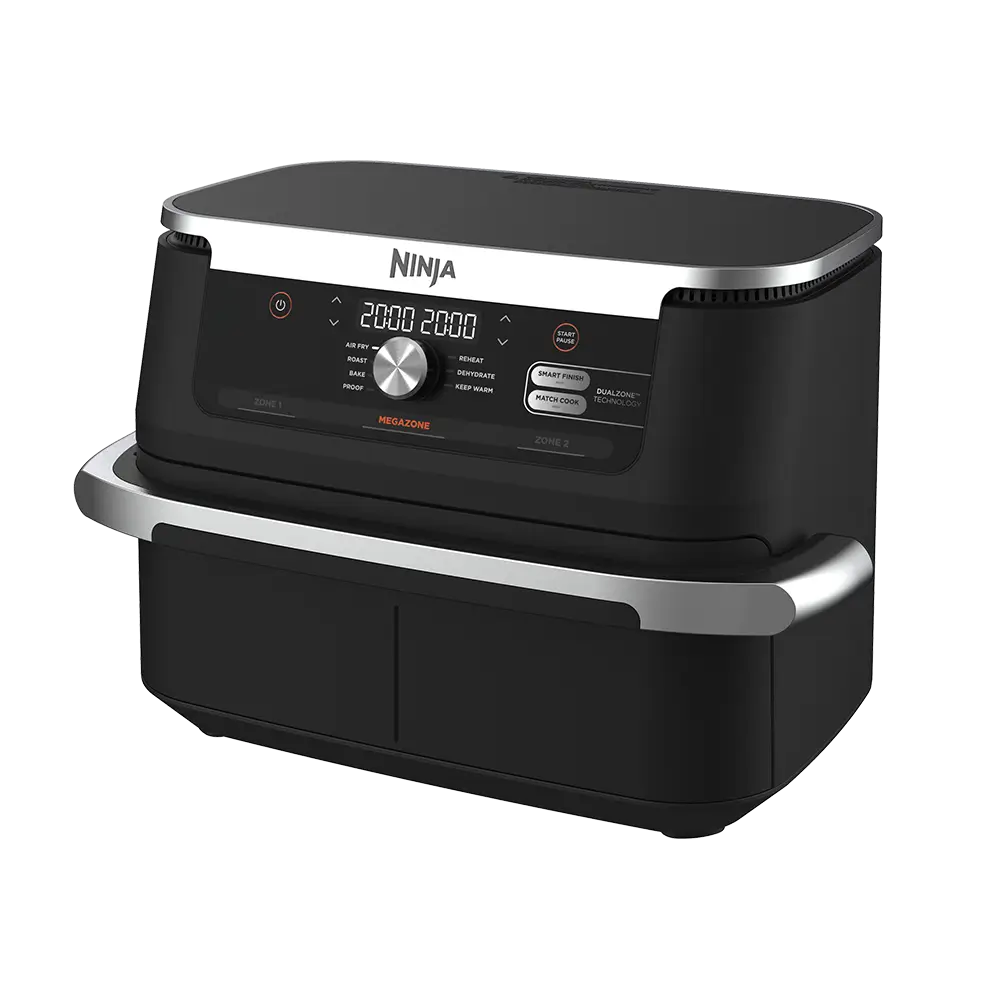 Ninja AF500 XXXL FlexDrawer Air Fryer With MegaZone 1670W Black ...