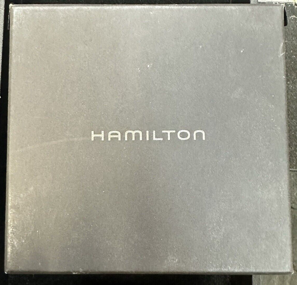 Hamilton Ventura Elvis 80 H245250 Black Stainless steel Rubber ...