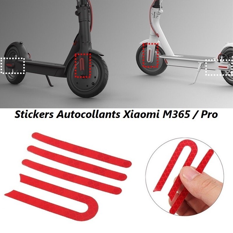 Xiaomi M365 Scooter Axis Cover Reflective Sticker Stickers, Pro | eBay