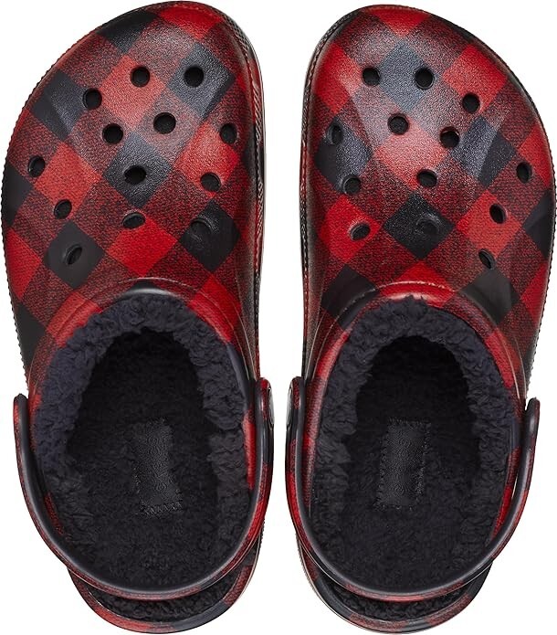 Crocs Unisex Classic Lined Clog - Buffalo Plaid - US SIZE M4/W6 - BRAND ...