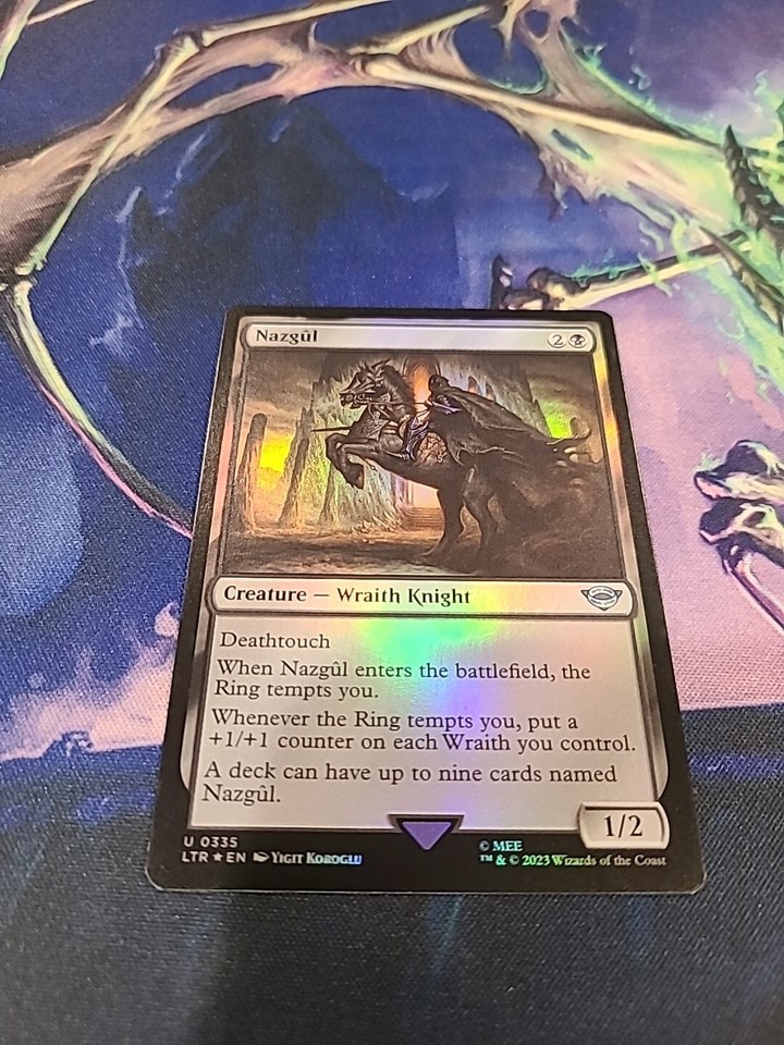 Foil MTG Nazgul The Lord of the Rings: Tales of Middle-earth 0335 | eBay