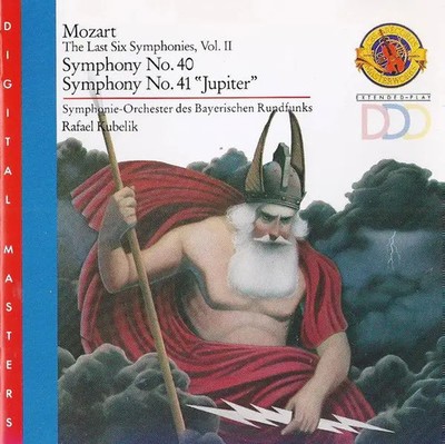 CD Mozart Symphony No. 40 - Symphony No. 41 "Jupiter" Columbia ...