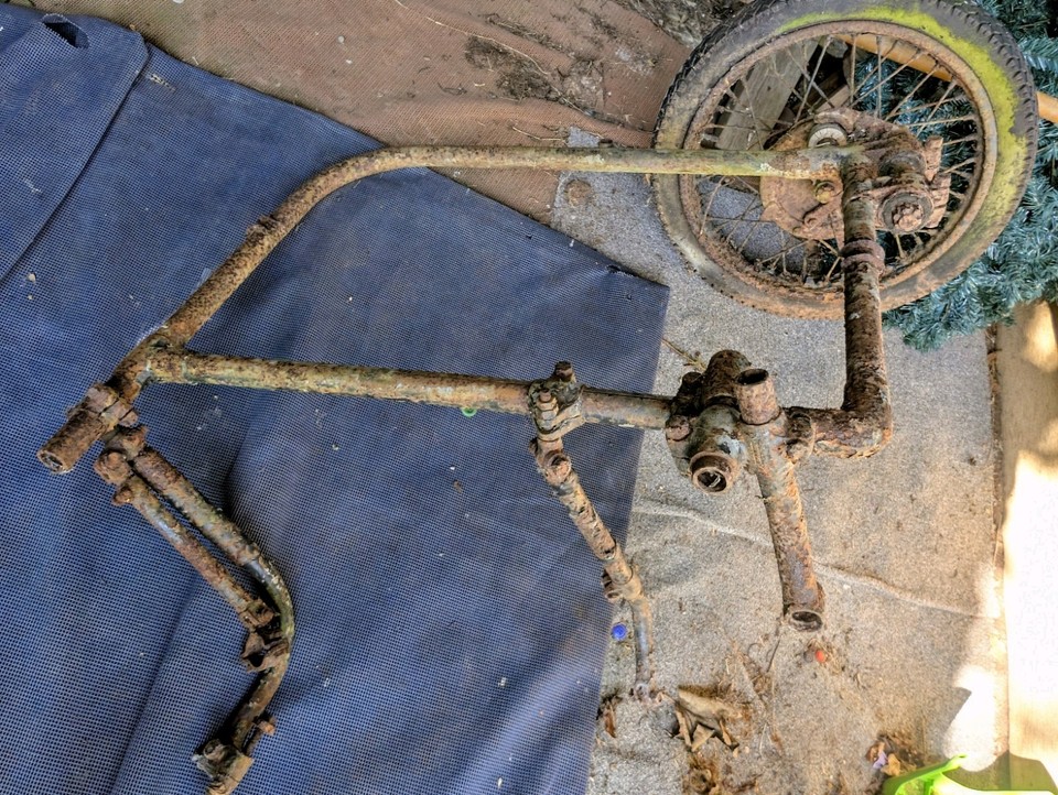 Busmar Astral 2 Person Motorcycle Sidecar with Chassis - Restoration ...