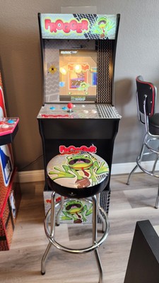 Rare Arcade1up Frogger 5-Foot Arcade Machine With 3 Built-In Games ...