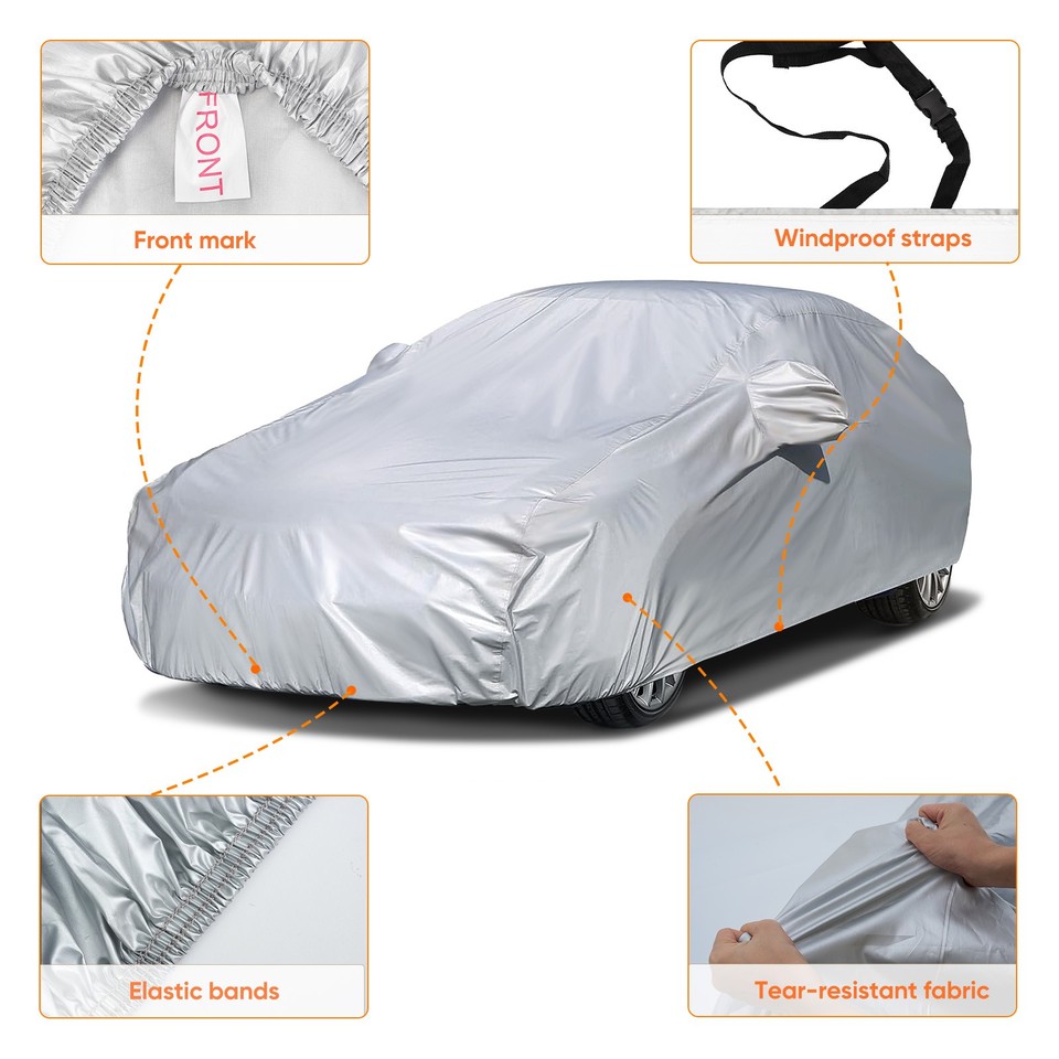 Car Cover Waterproof Outdoor UV Resistant For Mercedes-Benz E350 E500 E ...