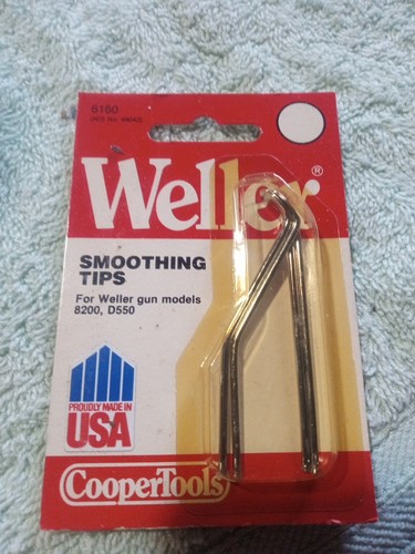 Weller 6160 Smoothing Tips. For Weller Gun Models 8200, D550 | eBay
