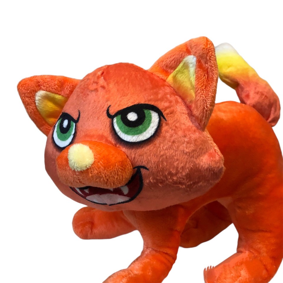 Scaredy Cats Cat Candy Corn Ears/ Tail Kelly Toys Halloween Orange ...