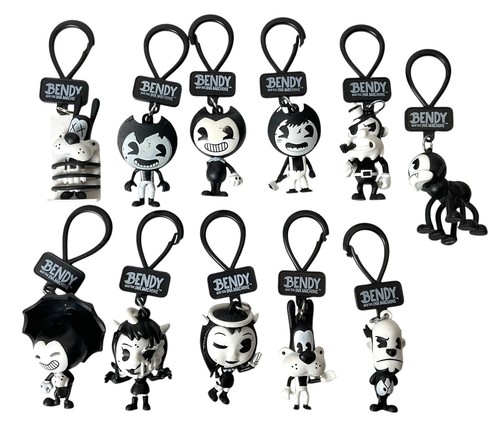 Lot Of 11 Bendy And The Ink Machine Key Chain Backpack Key Rings | eBay