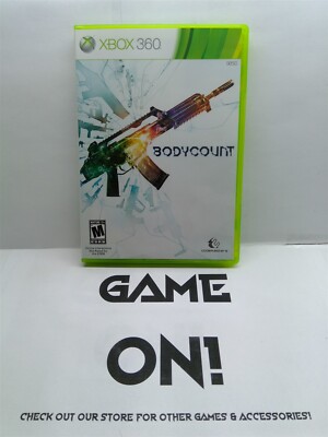 Bodycount (Xbox 360, 2011) Complete Tested Working - Free Ship ...