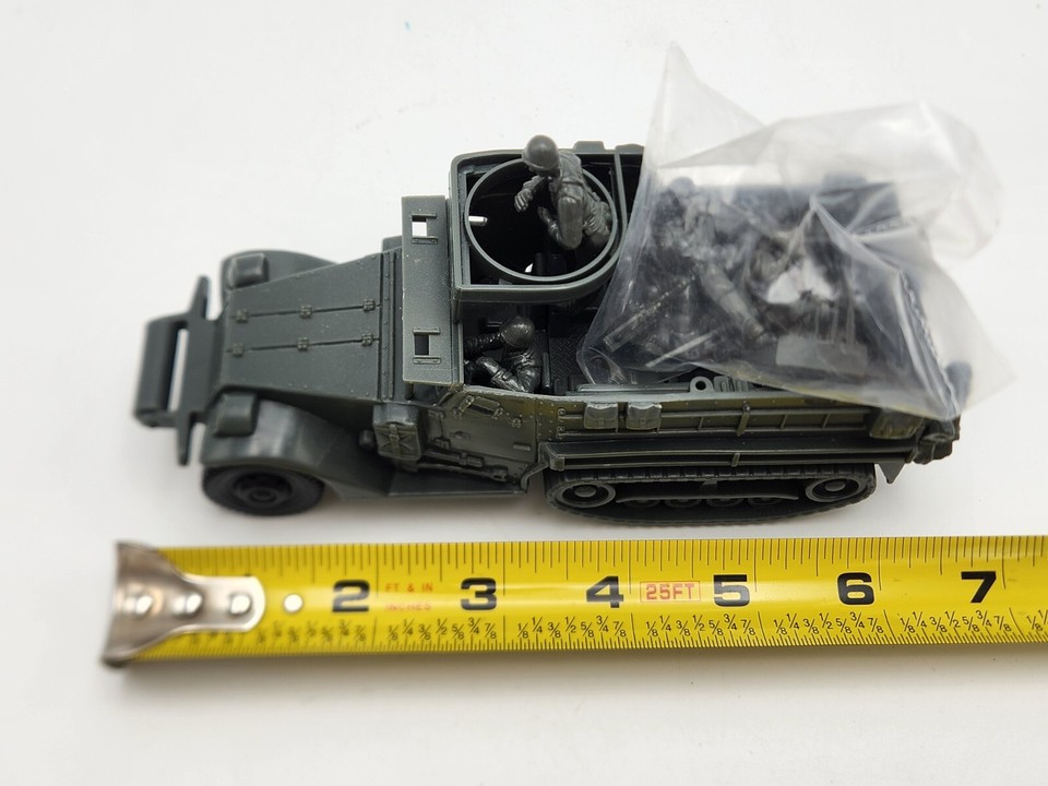 NOS 1998 CTS Classic Toy Soldiers WWII US M3 Halftrack Military Vehicle ...