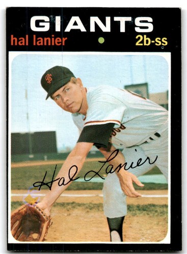 1971 Topps #181 Hal Lanier | eBay