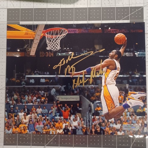 Kobe Bryant “Black Mamba” Signed Autographed 8x10 Photograph COA Lakers ...