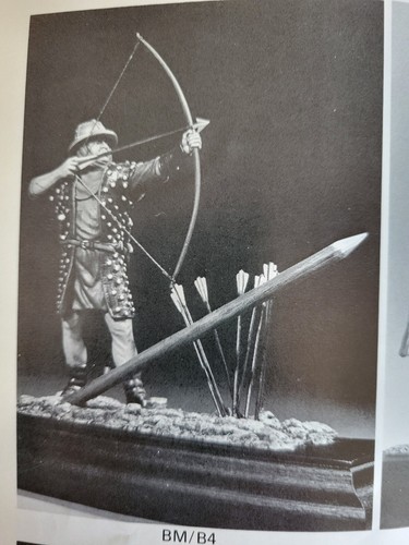 Barton Miniatures/archer Anglais/90mm no 54mm Soldiers Durendal EMI ...