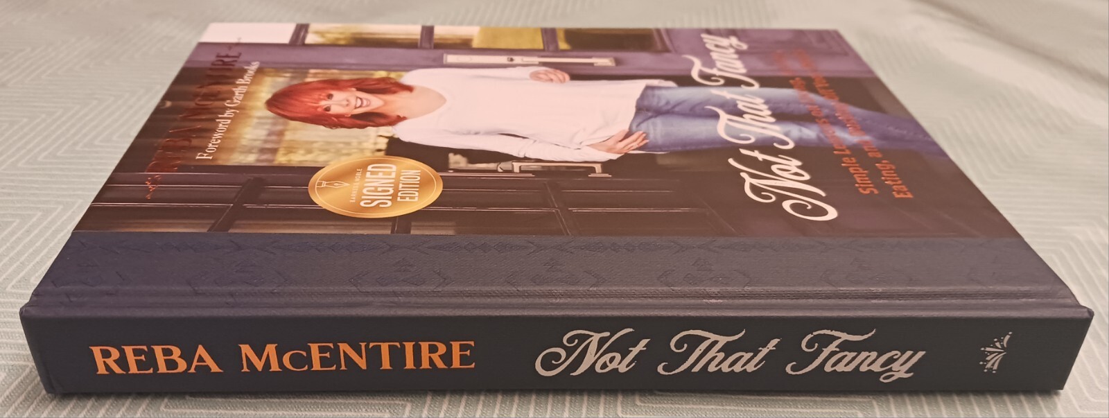 SIGNED Reba McEntire Autographed Book - Not That Fancy | eBay