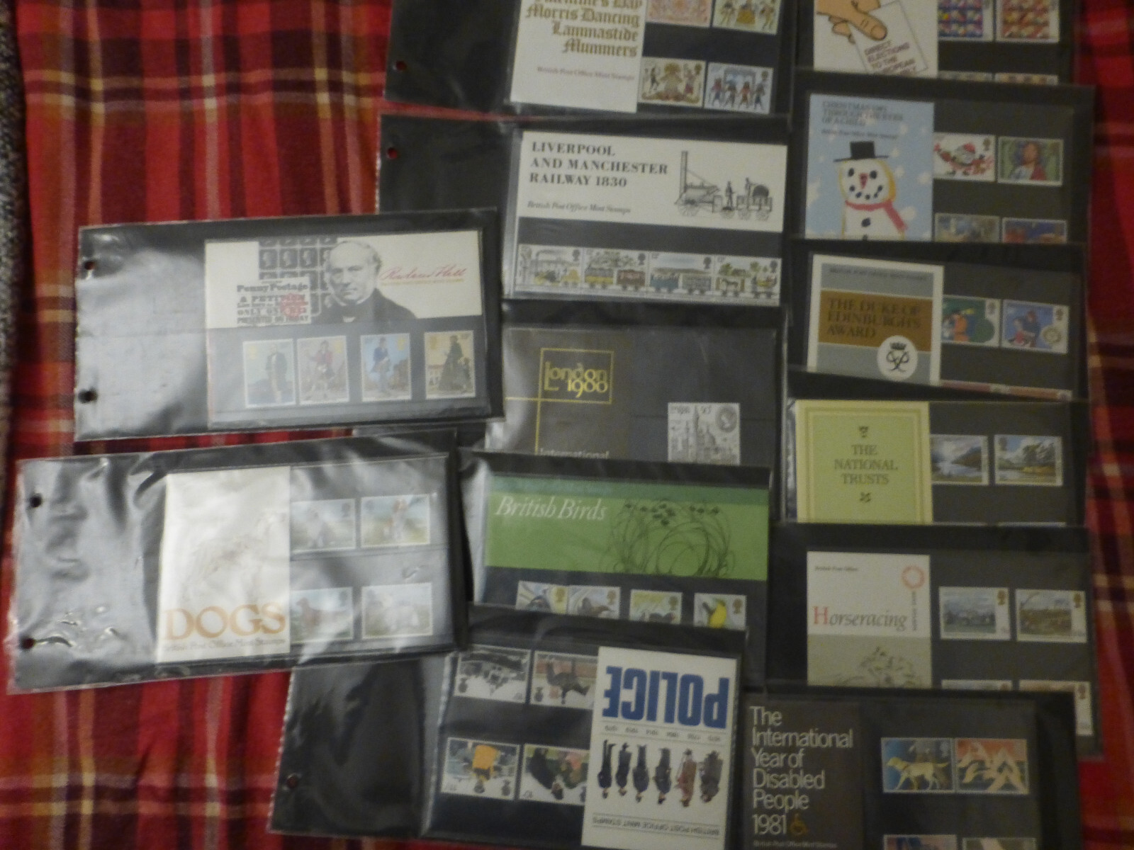 BRITISH POST OFFICE MINT STAMPS IN COMMEMORATIVE PACK ~ SELECT FROM ...