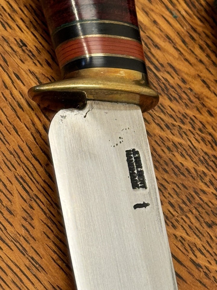 VTG JOSEPH HOLBERT BAINBRIDGE, OH CUSTOM HANDMADE SCAGEL STYLE STAG ...