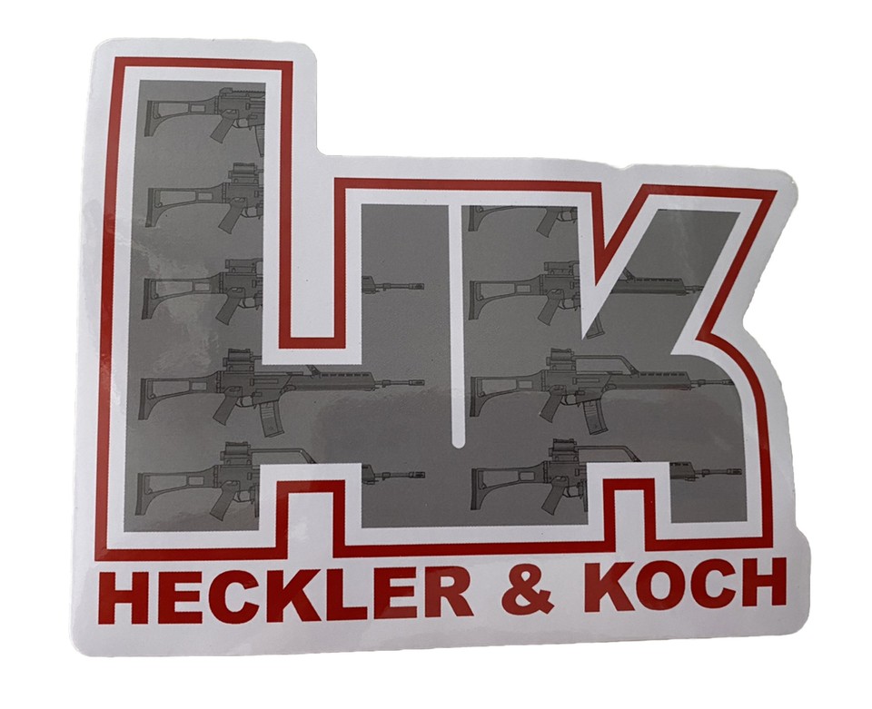 HK Stickers HECKLER & KOCH Decals M&P Decal Sig Sauer Glock Gun Colt ...