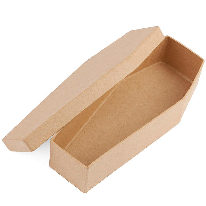 Set of 6 Factory Direct Craft Small 6-1/2"L Paper Mache Coffins | eBay