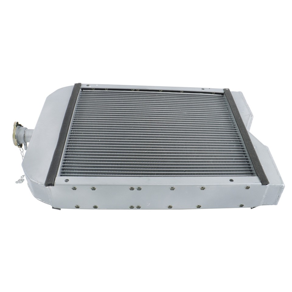 86551430 8N8005 2 low Full Aluminum Radiator For Ford Tractor 2N 8N 9N ...