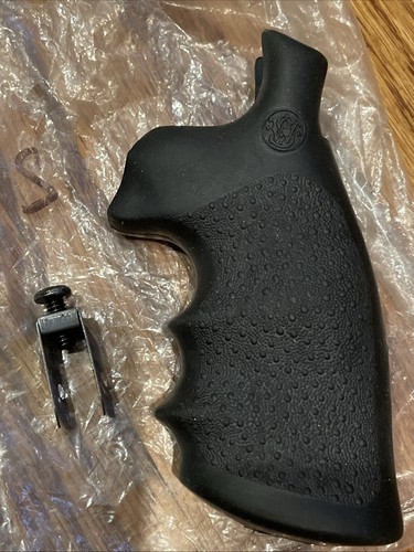 Factory S&W Rubber Grips "N" Frame Round Butt Smith & Wesson Hogue ...
