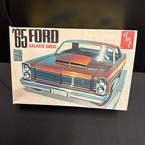 VINTAGE ORIGINAL 1/25 SCALE 1965 AMT FORD GALAXIE 500 XL MODEL KIT | eBay