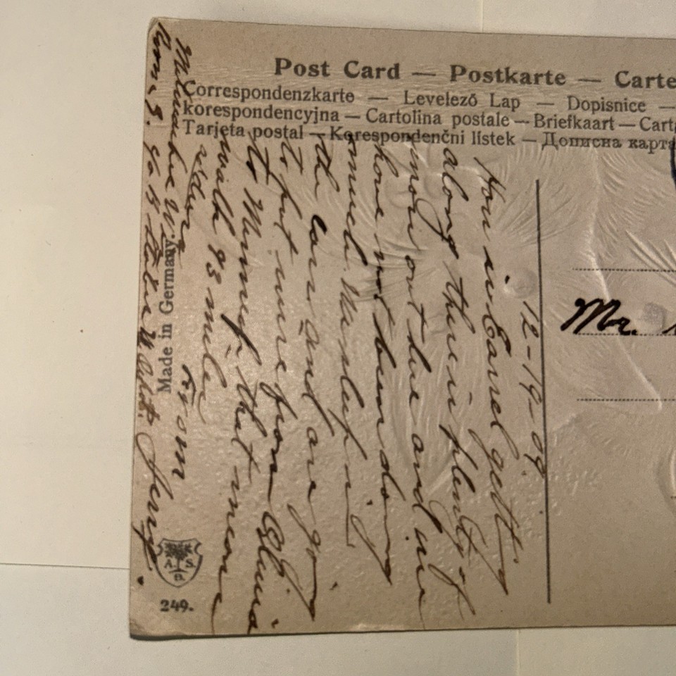 H169 postcard Cartoon humor 1908 Two Kittens cats | eBay