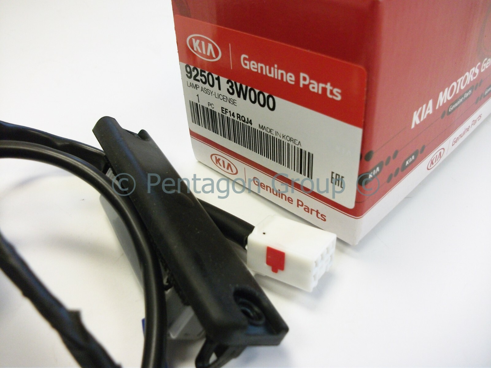 Genuine Kia Sportage 2010-2015 Rear Number Plate Lamp Light 925013W000 ...