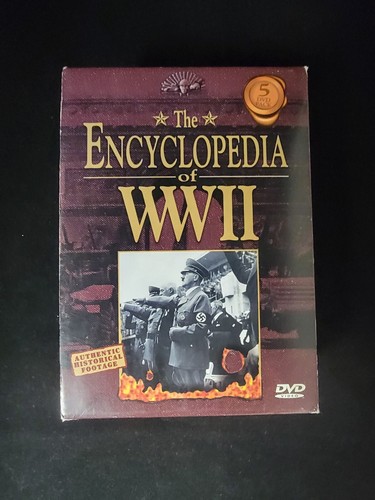 THE ENCYCLOPEDIA OF WWII - 5 DVD SET OF HISTORICAL FOOTAGE COMPLETE AB1 ...