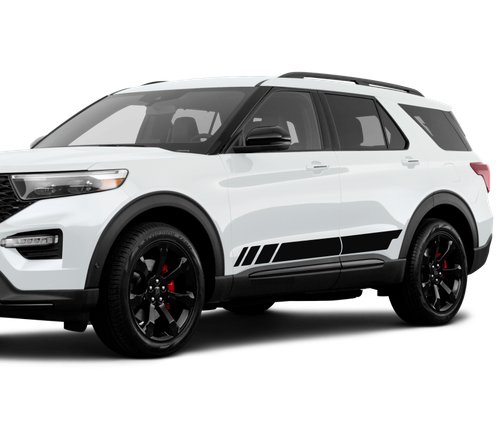 Stripes For Ford Explorer Sticker Decal Side Kit Fender Bumper 2015 ...