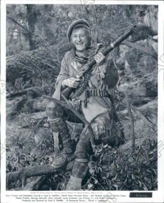 1940 Actor Lynne Overman in DeMilles North West Mounted Police Press ...