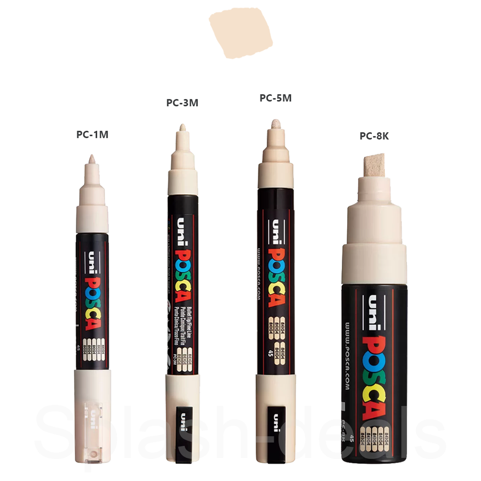 Uni Posca Paint Marker Art Pens - Waterproof Paint Pens - All Sizes ...