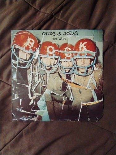 The Who ~Odds & Sods~ LP Orig 1974 Track (MCA2126) Lyric Poster Cutout ...