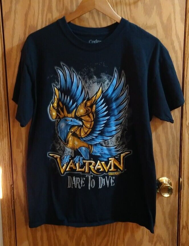 Cedar Point Valravn Dare to Dive Mens T Shirt Size L T-Shirt shirt ...