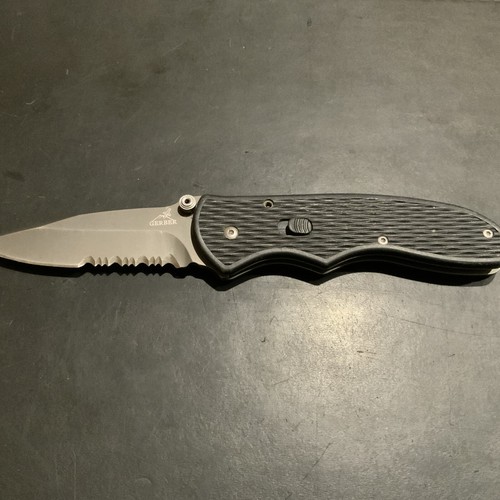 Gerber Fast Draw Assisted Opening Black Pocket Knife Slide Lock | eBay