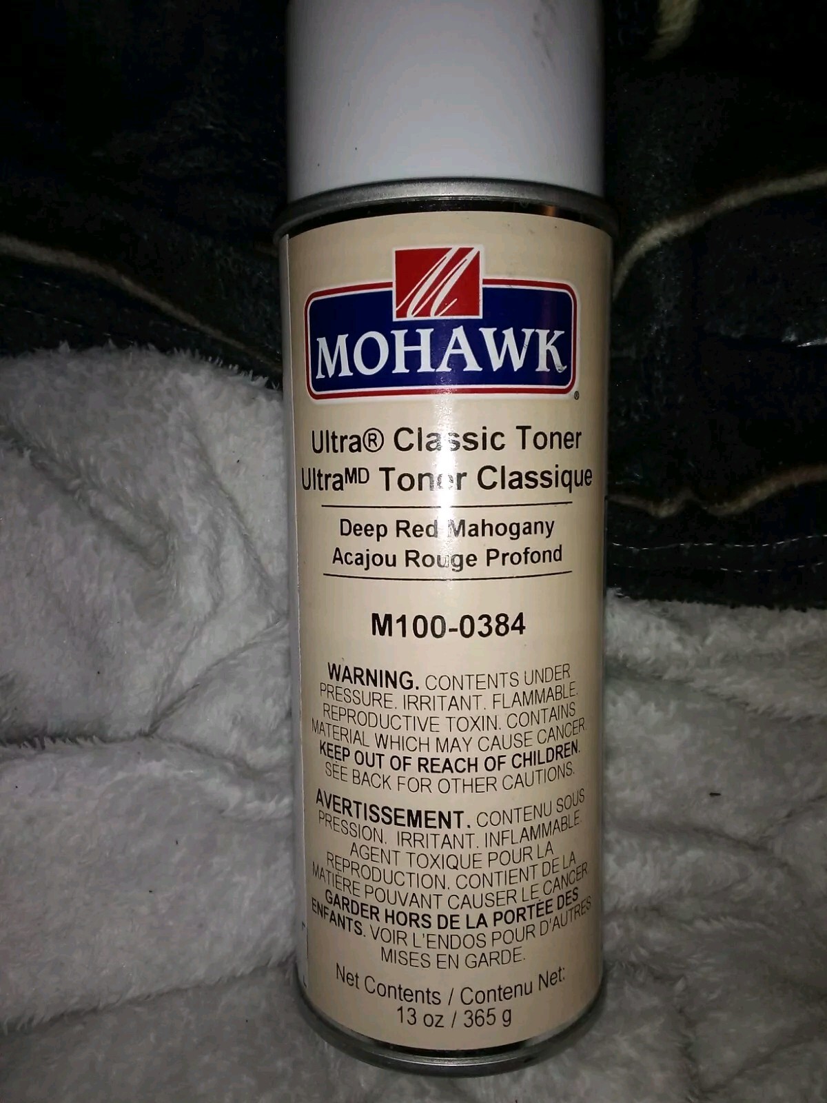 🖌️🎨 1 CAN OF MOHAWK ULTRA CLASSIC TONER DEEP RED MAHOGANY M100-0384 NEW ...
