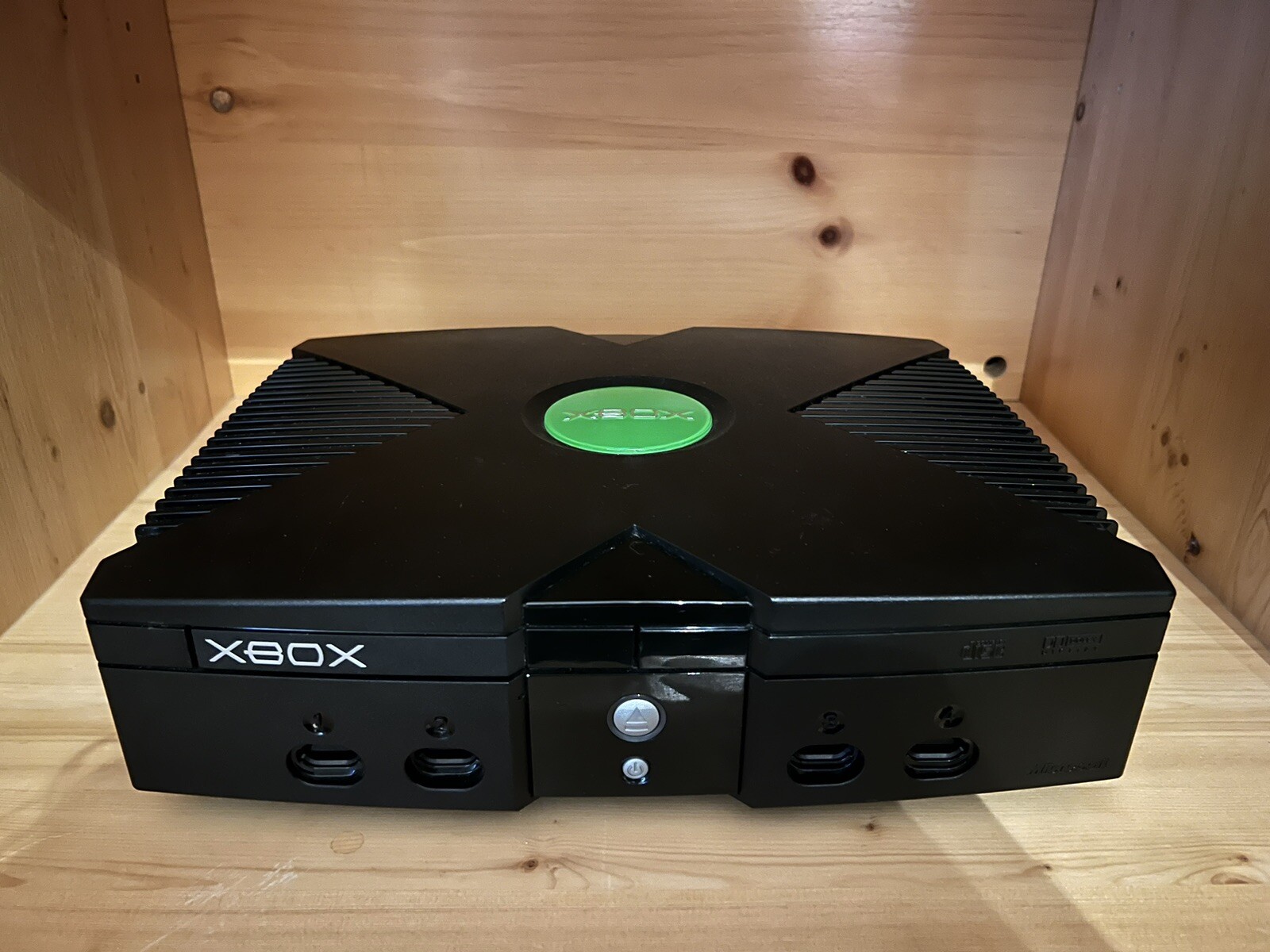 Microsoft Xbox Original - Black - Tested - READ Description. Console ...