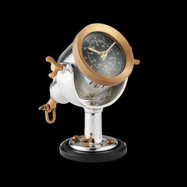 PENDULUX KNOT LOG TABLE CLOCK 40310055- TCKNLAL | eBay