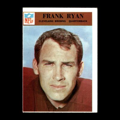 Frank Ryan 1966 Philadelphia Cleveland Browns #49 GREAT VINTAGE LOOK ...